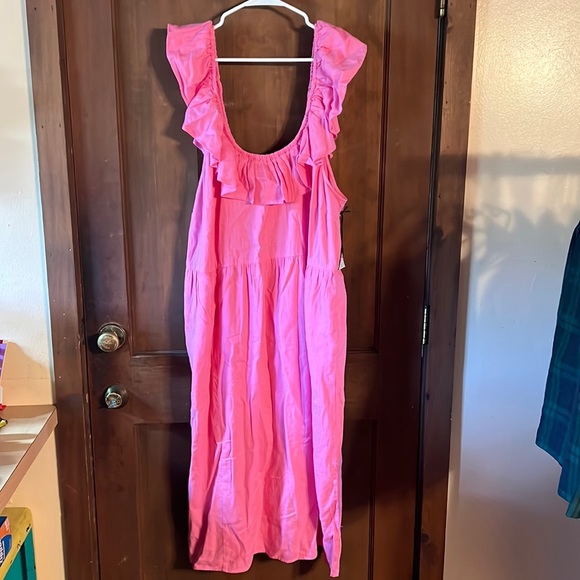 Ava & Viv | Dresses | 2x Ava Viv Barbie Pink Popover Dress Xxl Nwt New ...